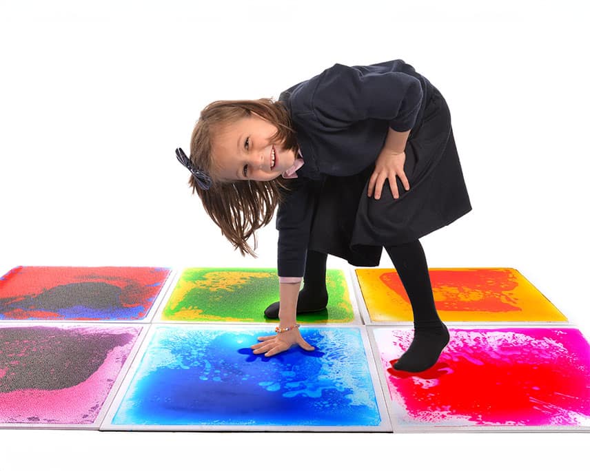 Liquid Floor Tile - Square | Visual Sensory Resources